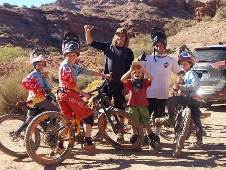 Red Bull Rampage with Kids - Virgin, Utah - MTB with Kids
