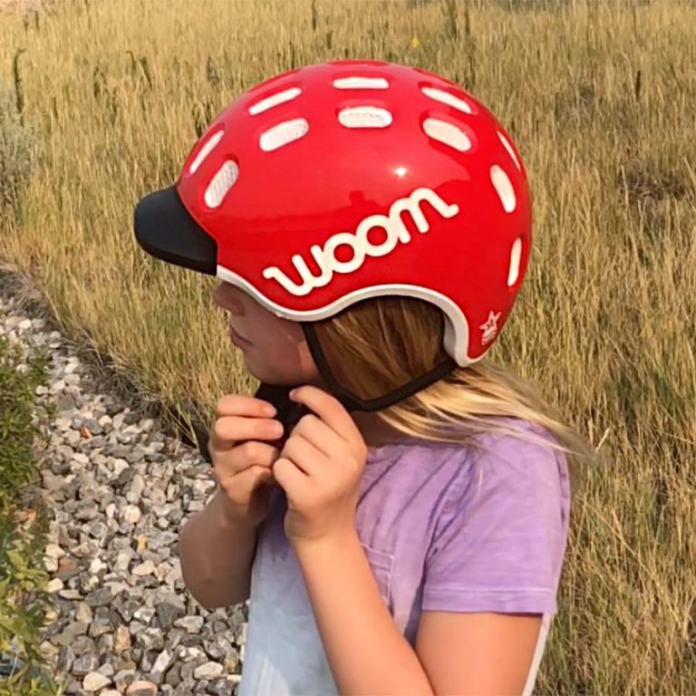 Woom Bike Helmet Review - Mountain Bike with Kids